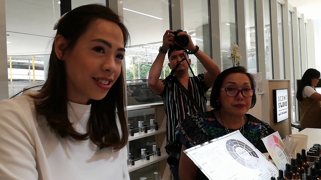 SCENT STUDIO BY BC FRAGRANCE WITH FILIPINA FIRST PERFUMER MS ...