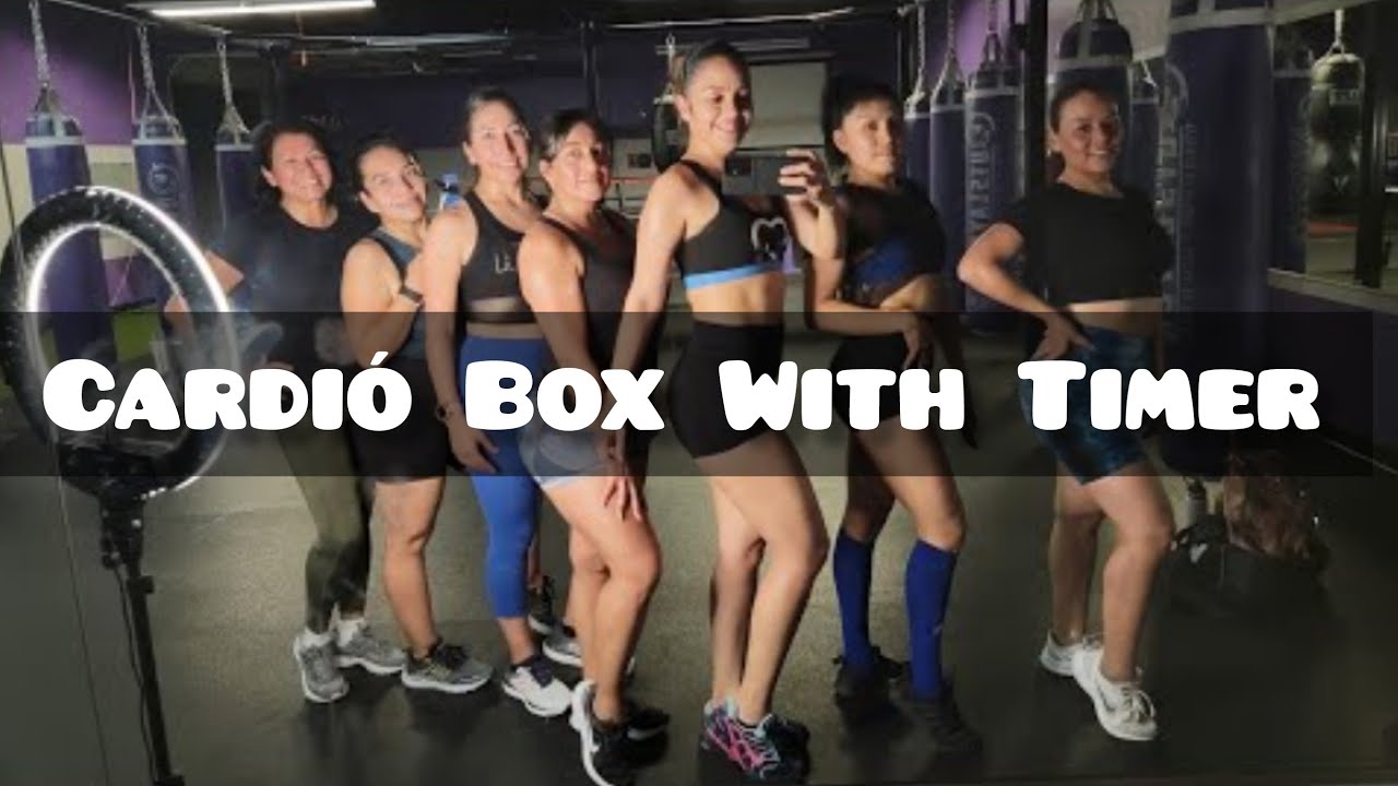CARDIO BOX WITH TIMER👊🔥 - YouTube