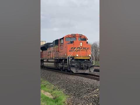 BNSF #9307 at Haslet, TX - YouTube