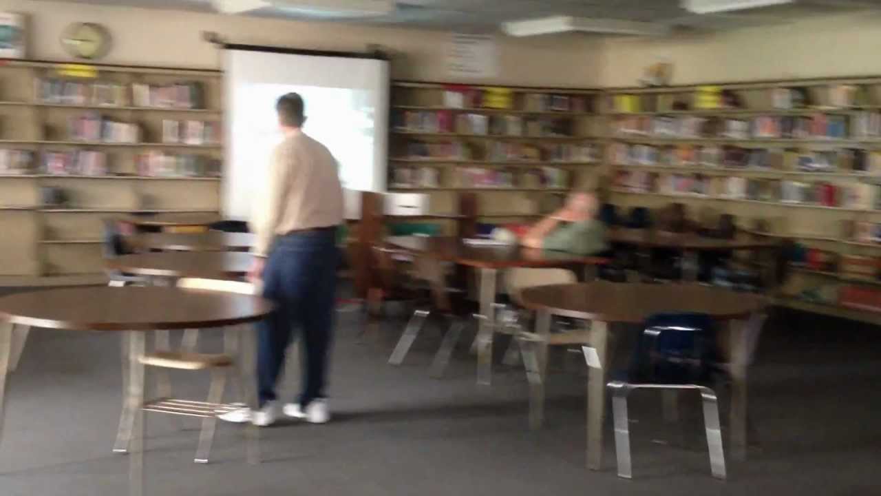 John Marshall High School Cleveland Ohio May 2012: Library - YouTube