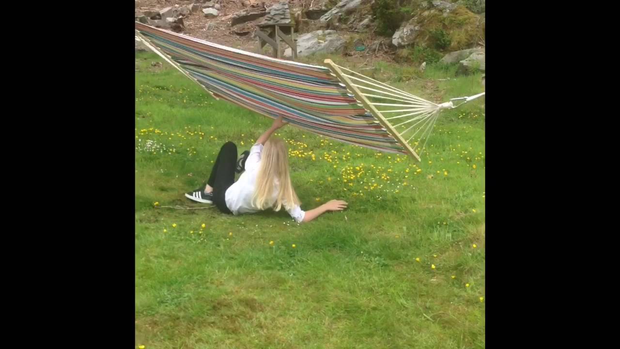 Hammock fails - Molly - YouTube