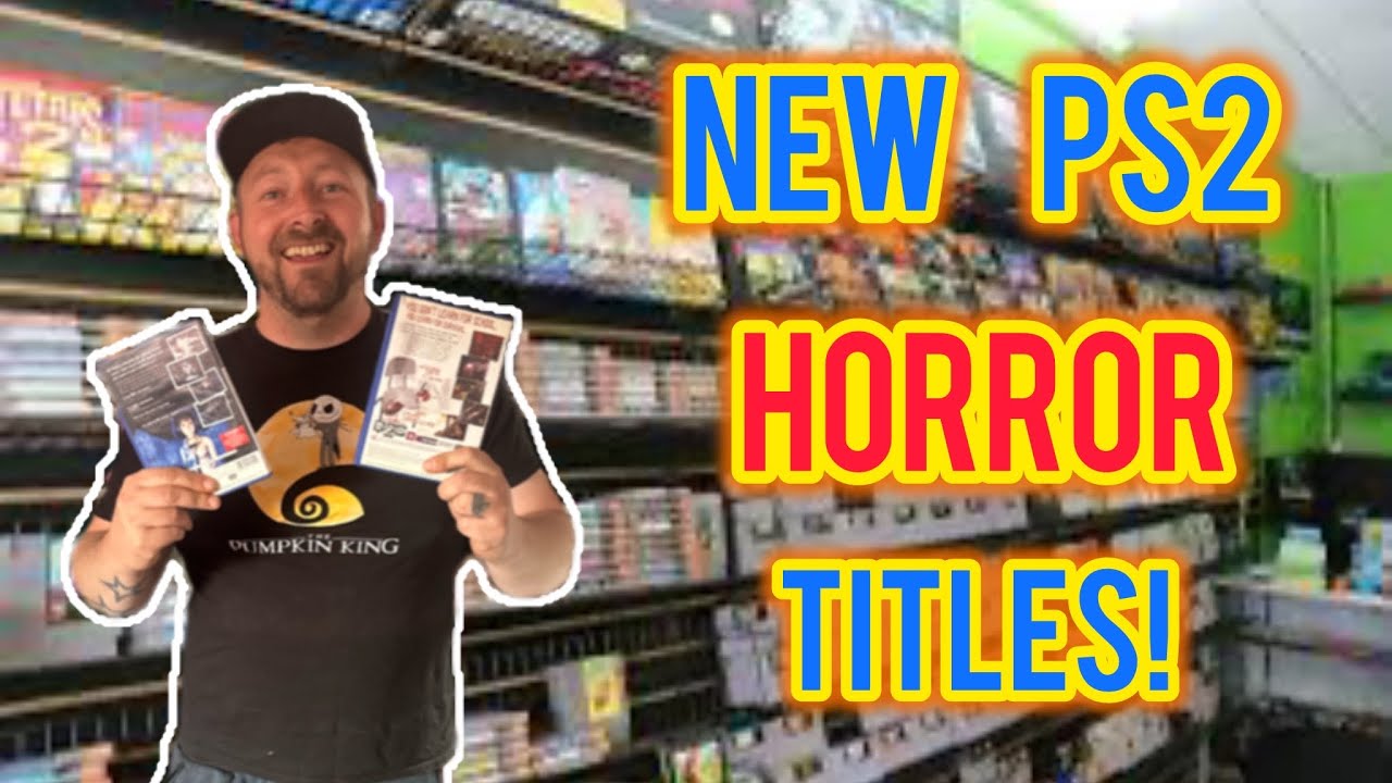 Some New PS2 Horror Titles Added To The Collection - YouTube