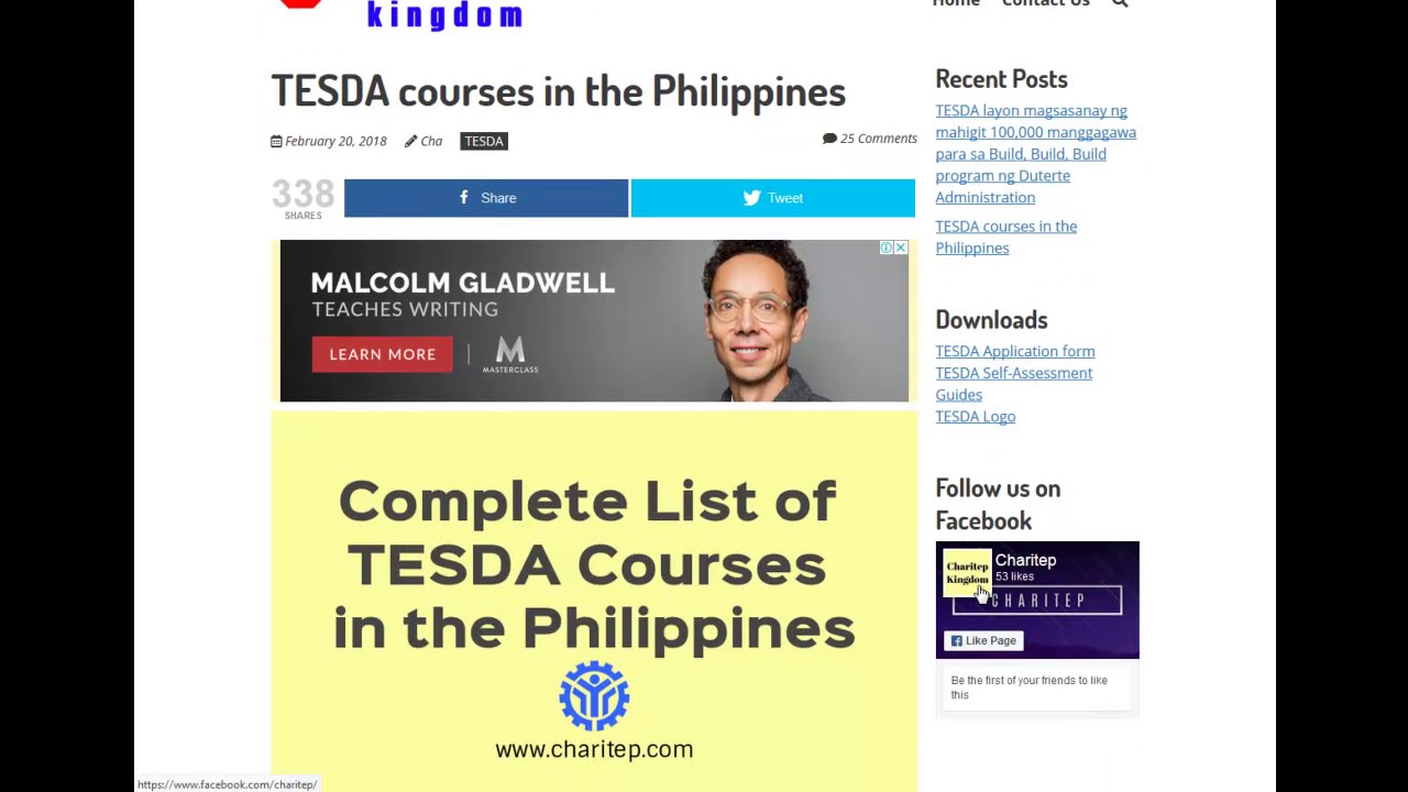 TESDA Regional Offices Address and Phone Numbers - YouTube