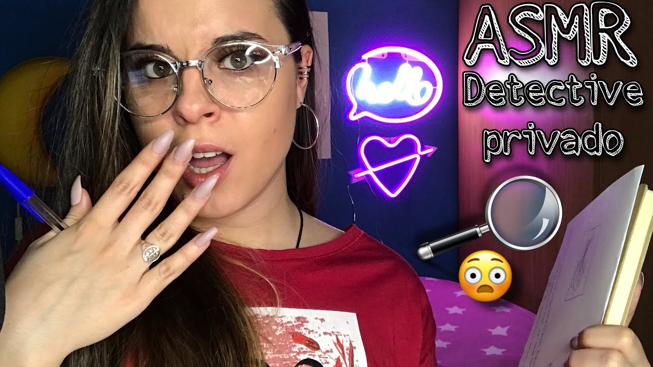 ASMR en español | Roleplay DETECTIVE PRIVADO🕵️‍♂️ - YouTube