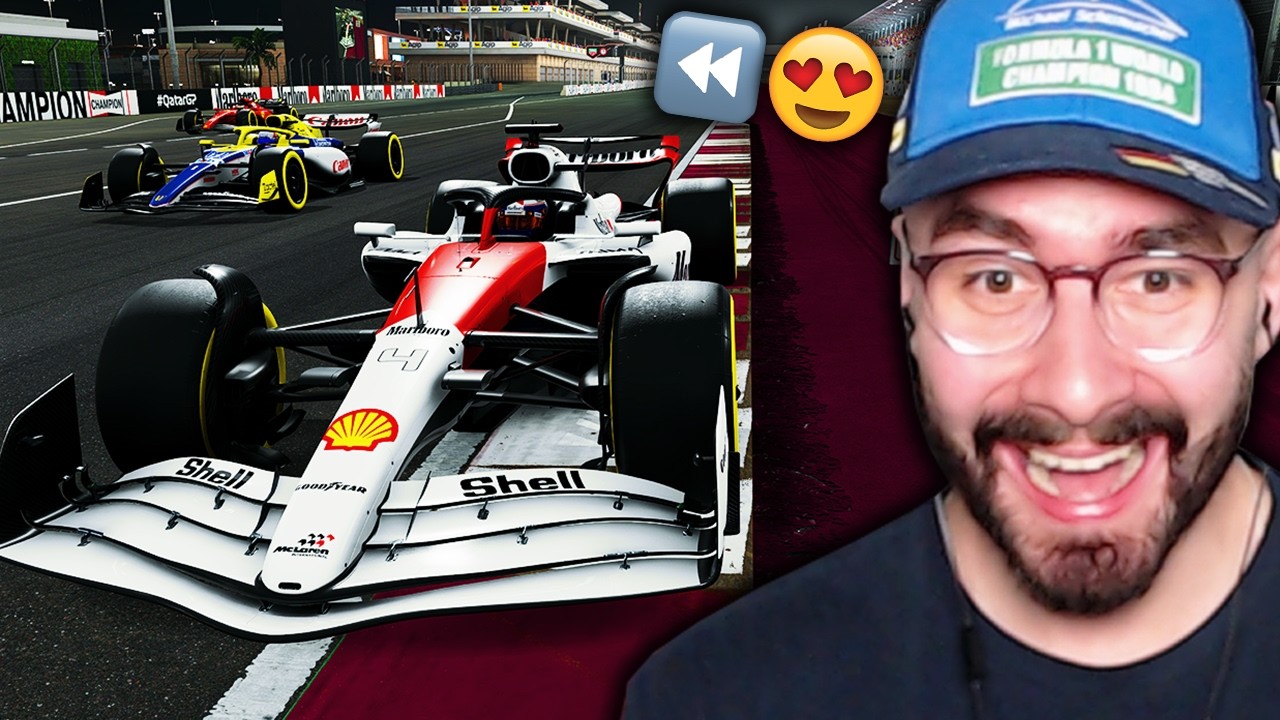 F1 25 Katar GP mit 80er RETRO MOD😍 - YouTube