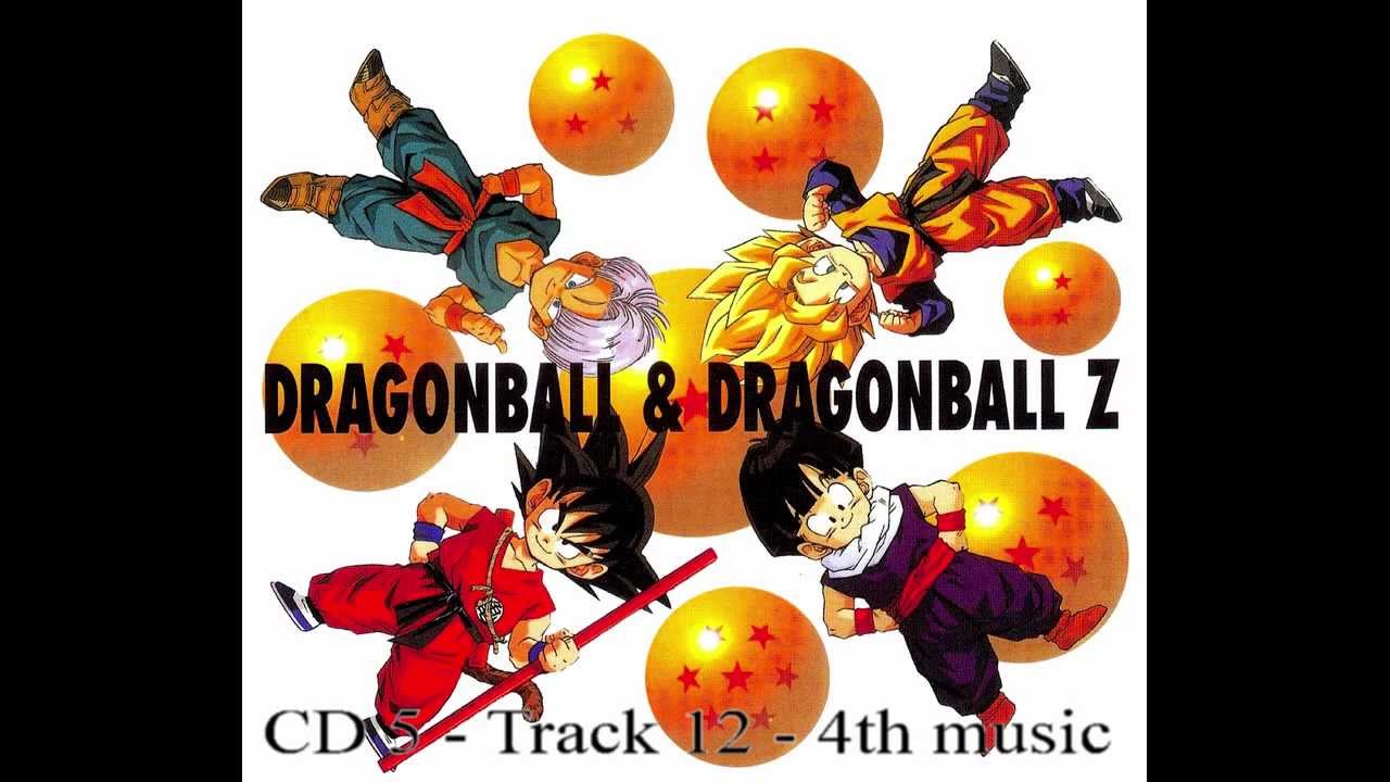 DB DBZ Dragon Ball Z CD BOX CD 5 Track 12 - 4th music - YouTube
