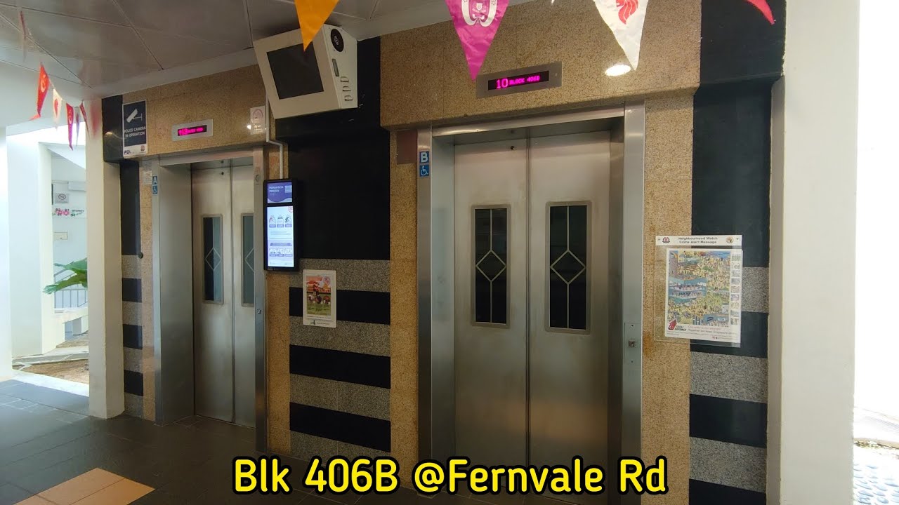 Blk 406B Fernvale Rd - 2003 LG Elevator [Lift B] - YouTube