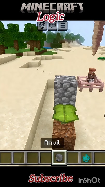 Minecraft Logic ..? E2 !!#minecraft,#shorts,#viral,#trending,# ...