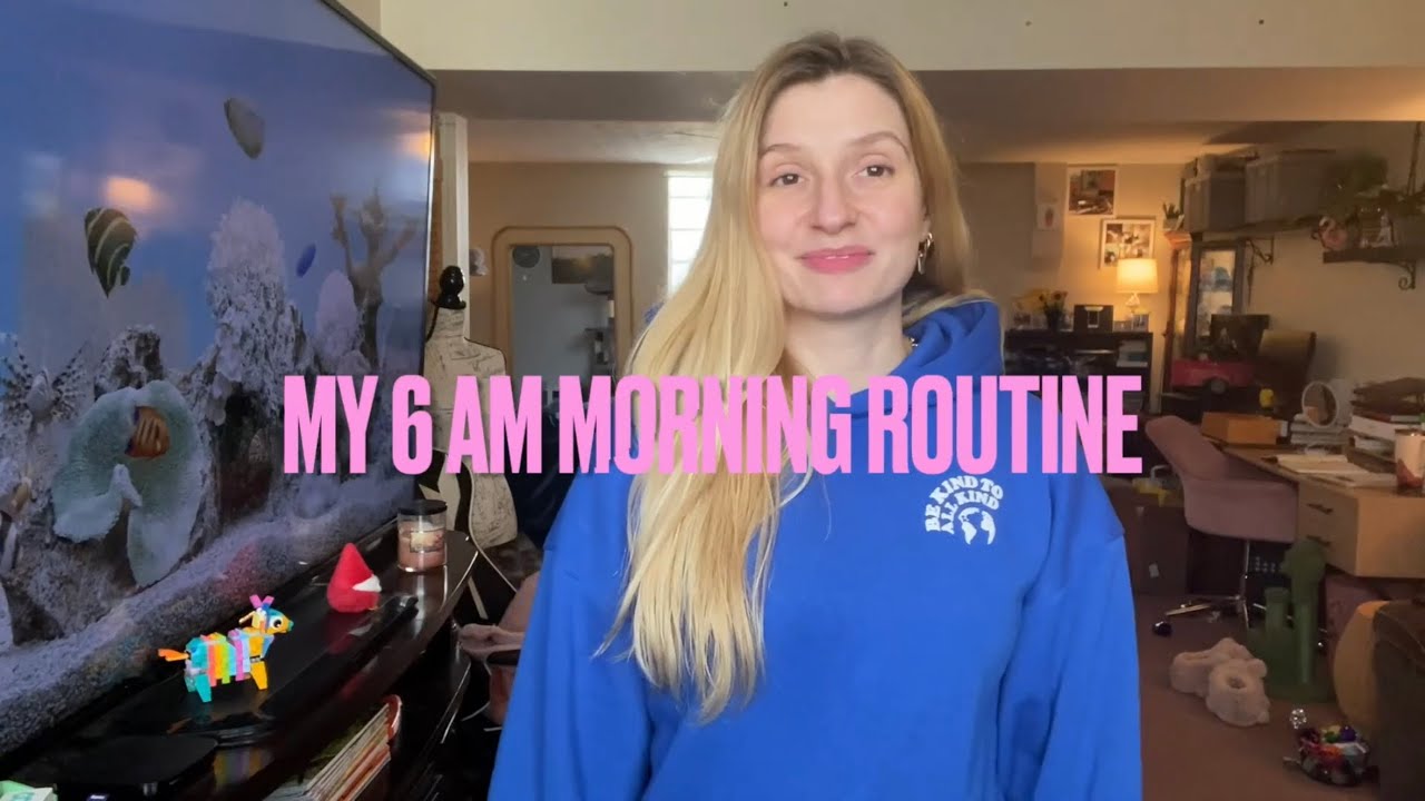 My 6AM Morning Routine for Winter 2023 || A Slow and Mindful Start to ...