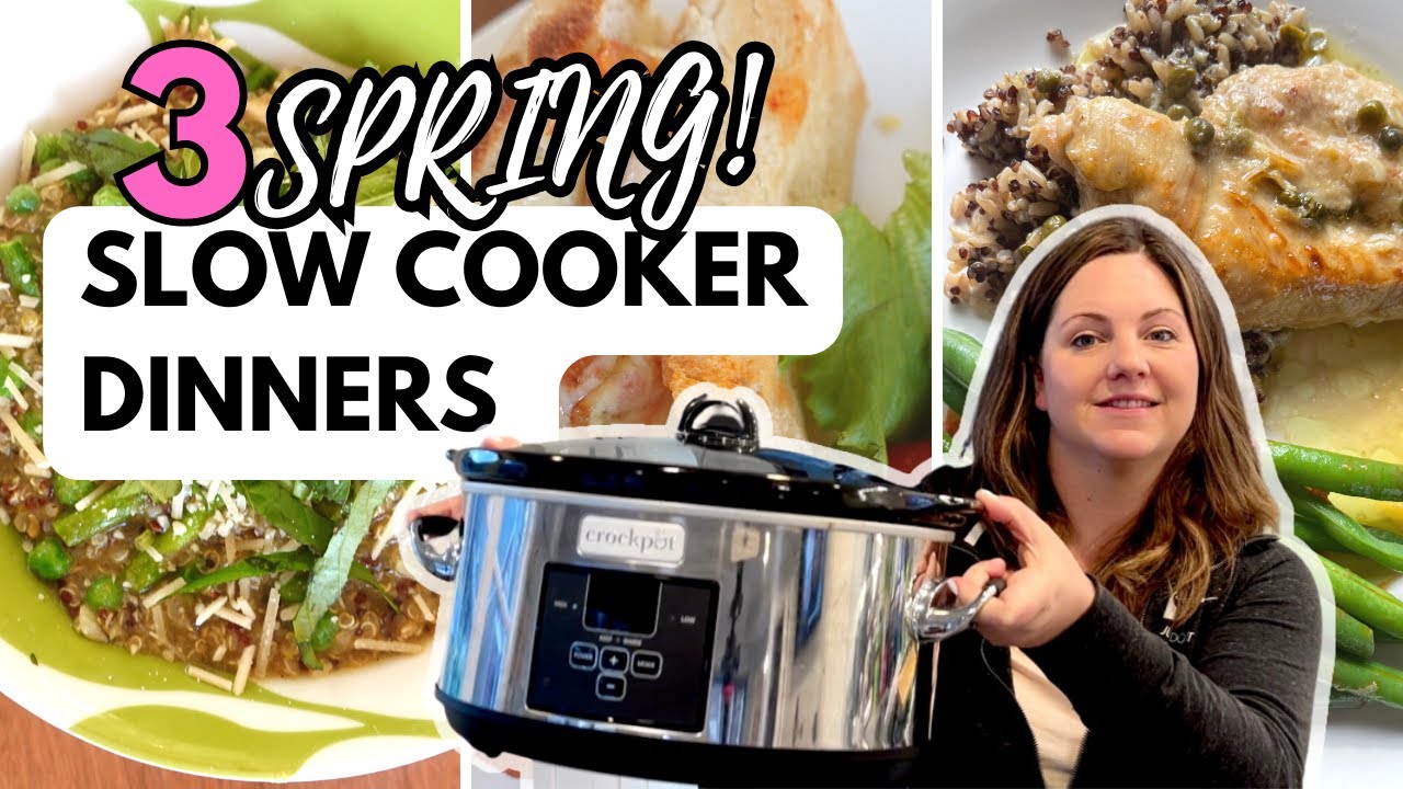 Spring Crock Pot Delights: 3 Fresh and Easy Recipes for the Season ...