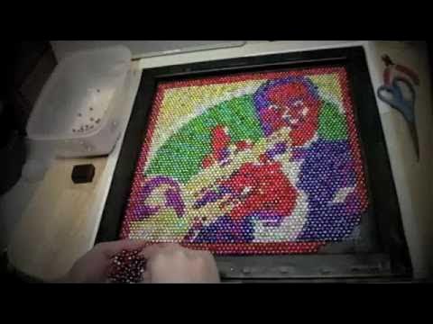 Portrait of Louis Armstrong with Mardi Gras beads. - YouTube