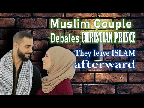 Muslim couple leaves Islam & accepts Christ after debating Christian Prince  Educational use only