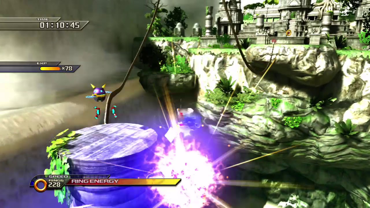 Sonic Unleashed 360 - Aero Cannon Air Jump - YouTube