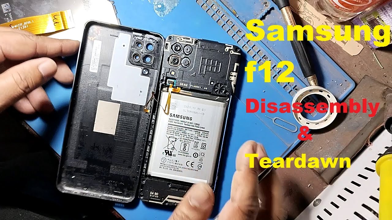 Samsung F12 Disassembly & Samsung f12 Lcd Replace ! Eassy method ...