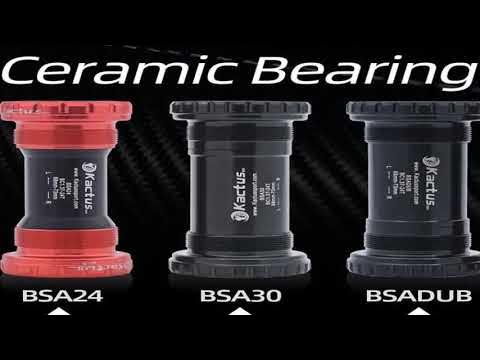 KACTUS Bicycle Bottom Bracket BSA Thread Kit Road MTB Bike Frame 68/73 for Axis 24/22 and - YouTube