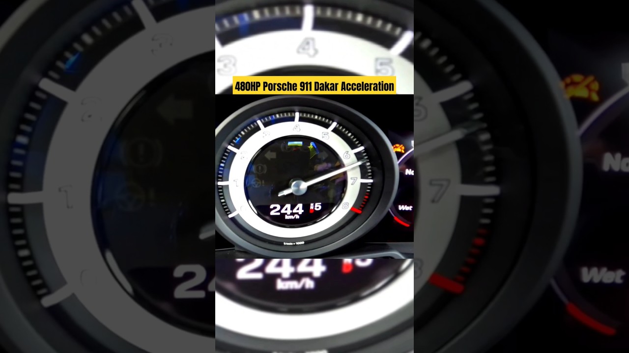 تسارع بورش 911 داكار🔥🚀 480hp Porsche 911 Dakar Acceleration Youtube