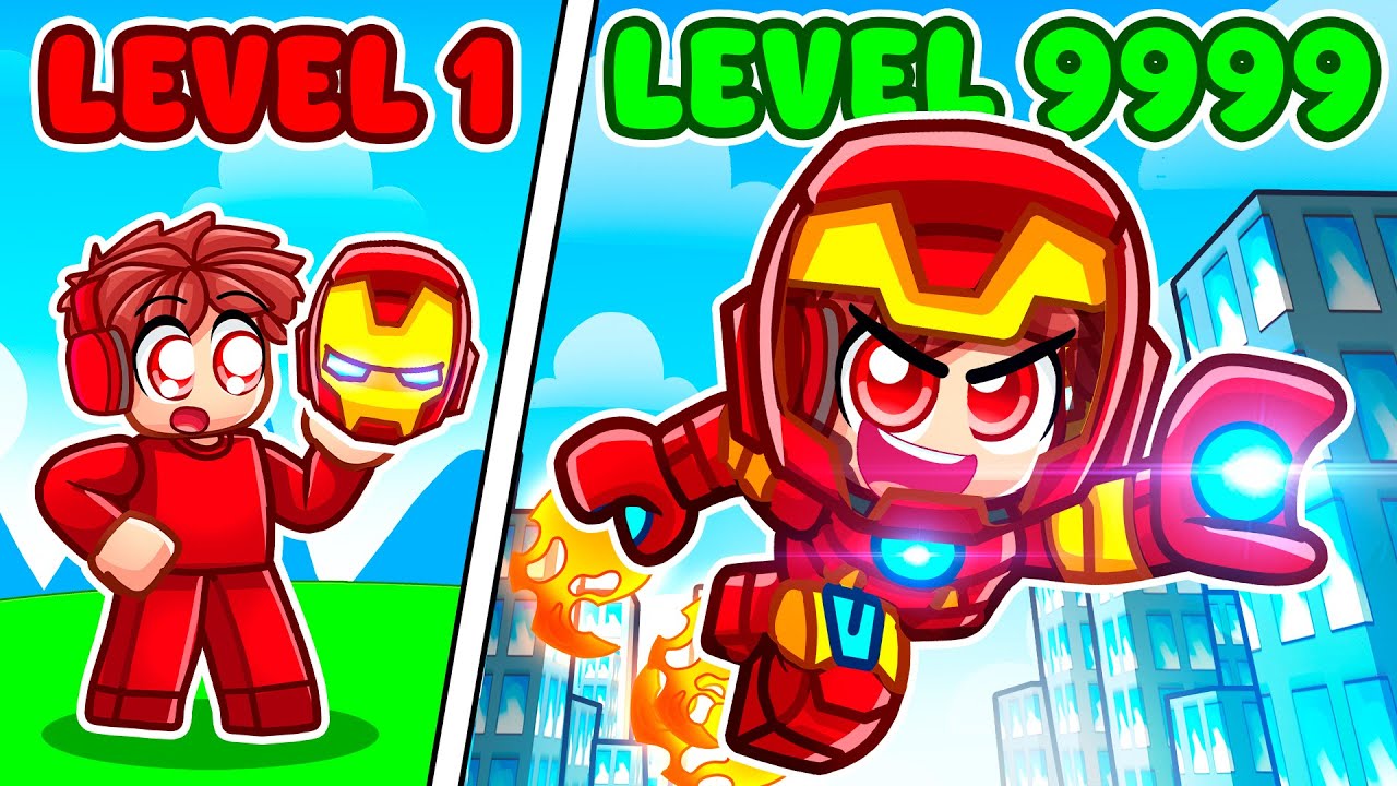 I Became MAX LEVEL Super Hero in Roblox - YouTube