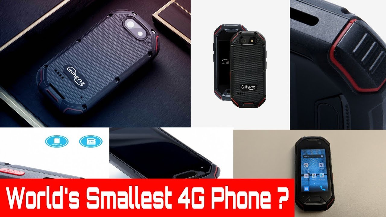 World's Smallest 4G SmartPhone 2018 - Unihertz Atom - YouTube