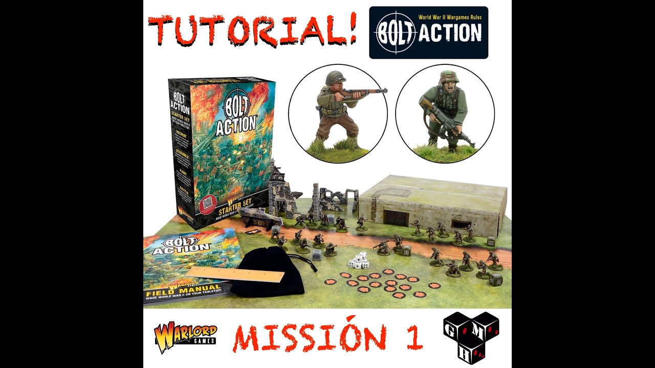 TUTORIAL BOLT ACTION 3.0 Aprendiendo con el SET DE INICIO (Misión 1 ...