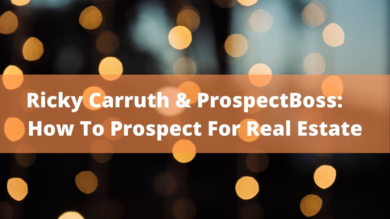 Ricky Carruth from Zero to Diamond talks Circle Prospecting with ...