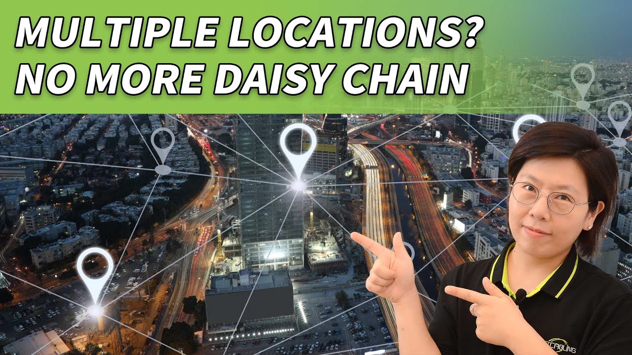 Efficient and Cost-Saving Large-Scale Network Setup: Daisy Chain ...