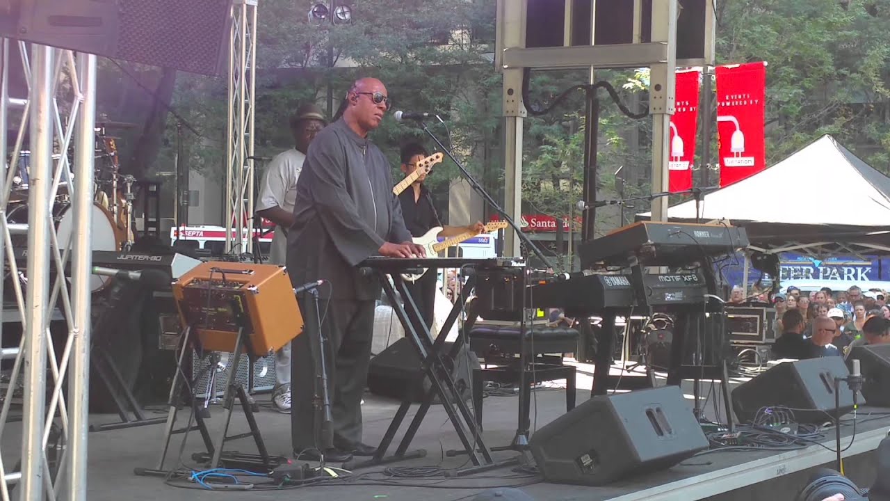 Stevie Wonder Live in Philly 8-17-2015 Part 1 - YouTube