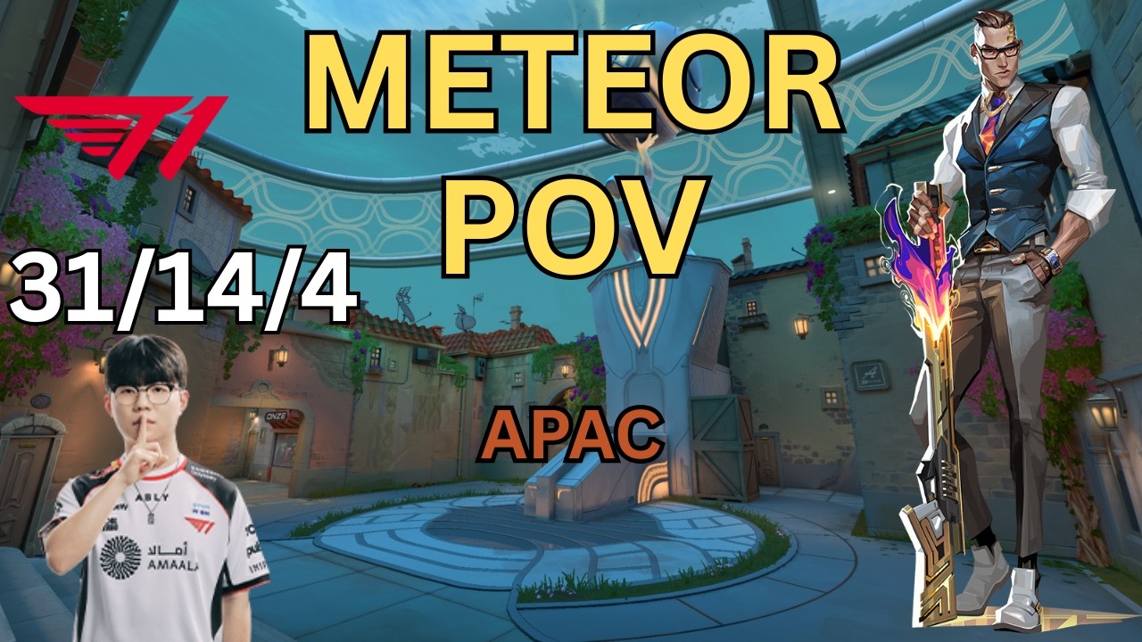 What a comeback! | T1 Meteor Chamber POV – Pearl | Valorant Radiant ...