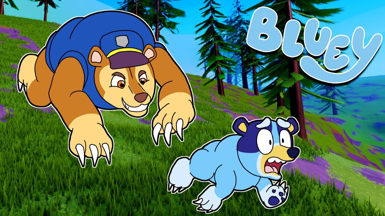 BLUEY se CONVIERTE en un OSO y ACABAN con ELLA | Las Aventuras de BLUEY ...