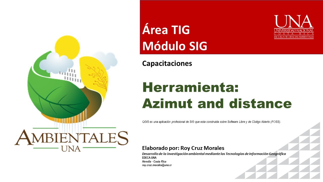 Complemento Azimut y distancias (Azimut and distance) - YouTube
