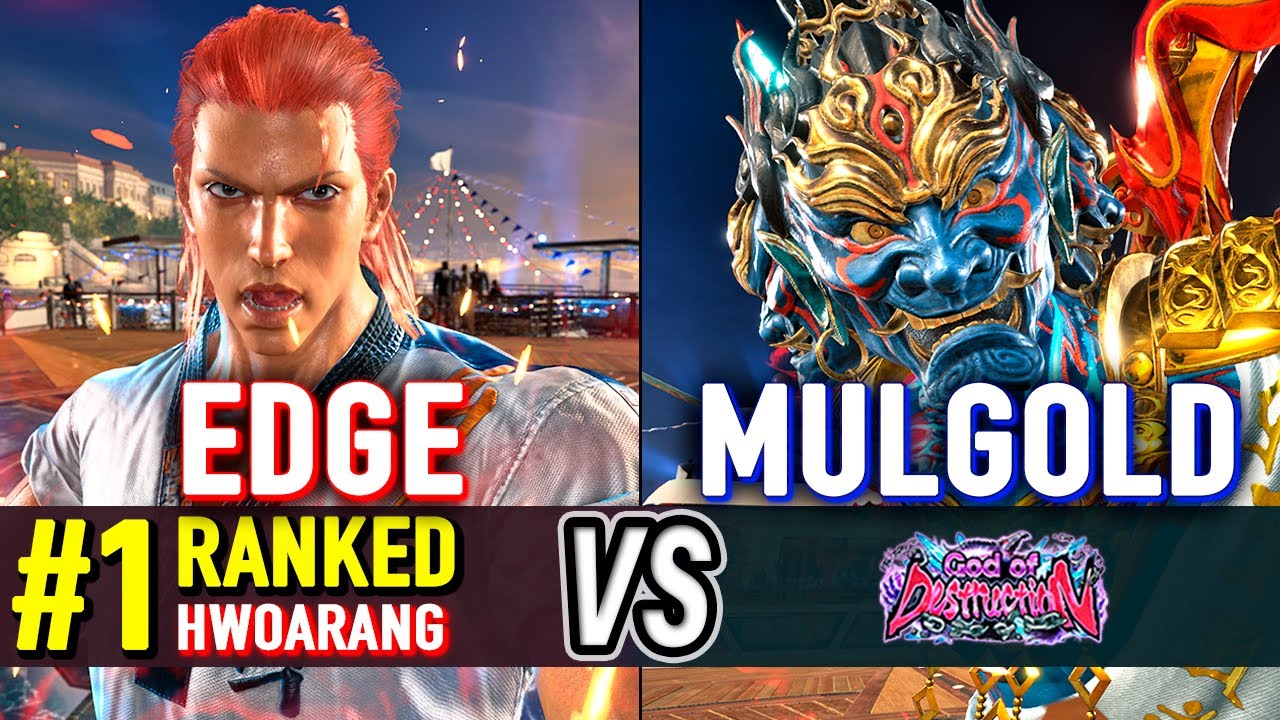 T8 🔥 EDGE (#1 Ranked Hwoarang) vs MULGOLD (Yoshimitsu) 🔥 Tekken 8 High Level Gameplay - YouTube
