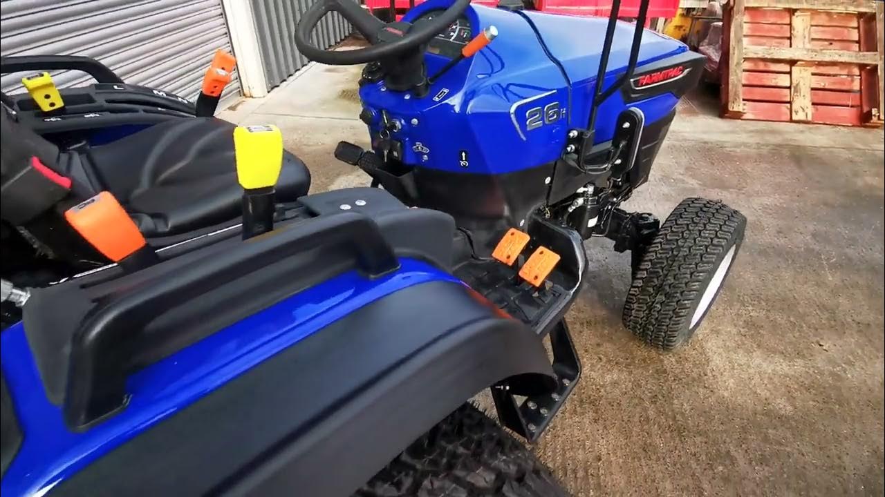 New Farmtrac FT26 H Compact Tractor Walk Around - YouTube