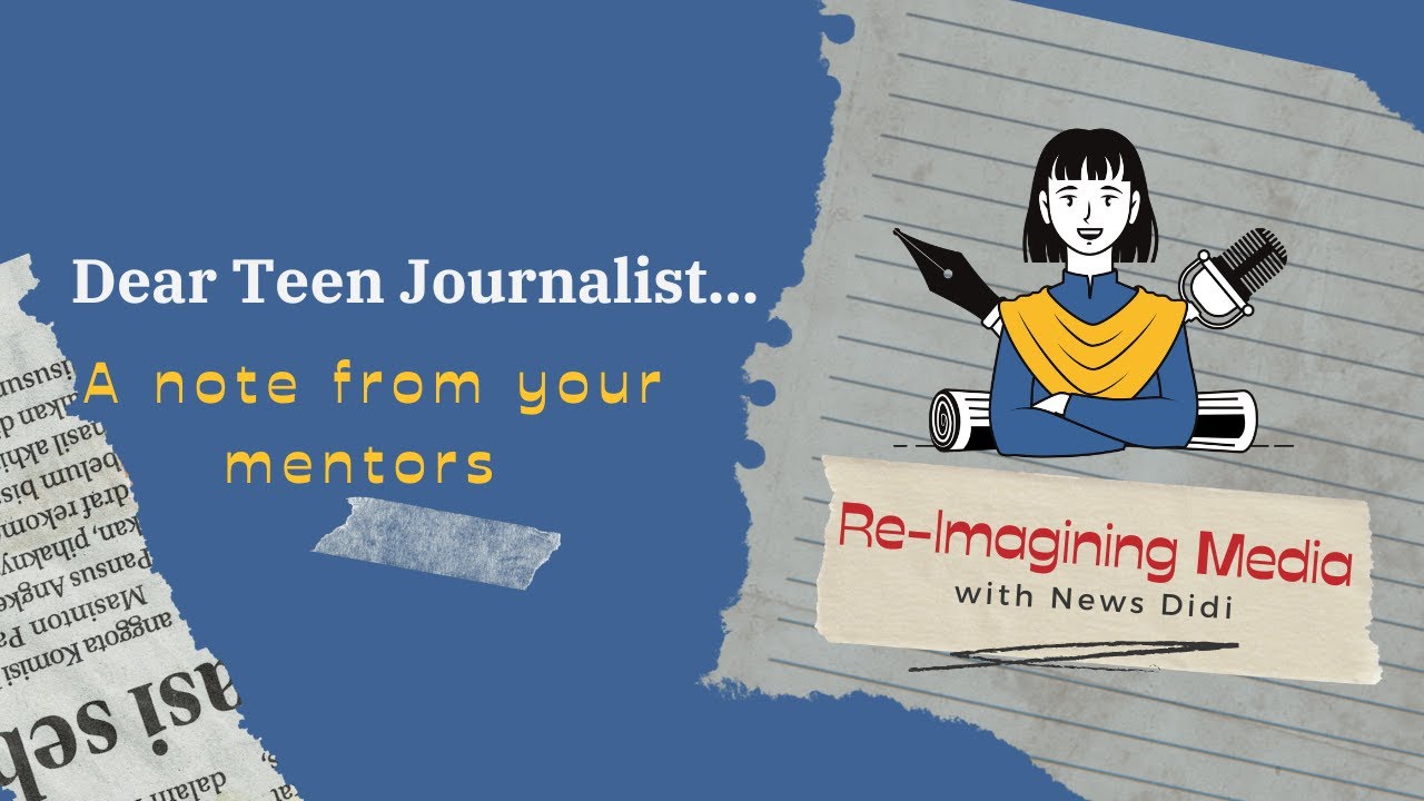 Dear teen journalist... - YouTube