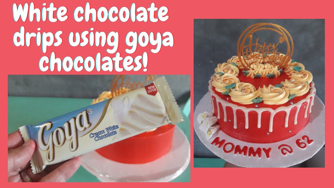 Goya white chocolate drips|tagalog subtitle - YouTube