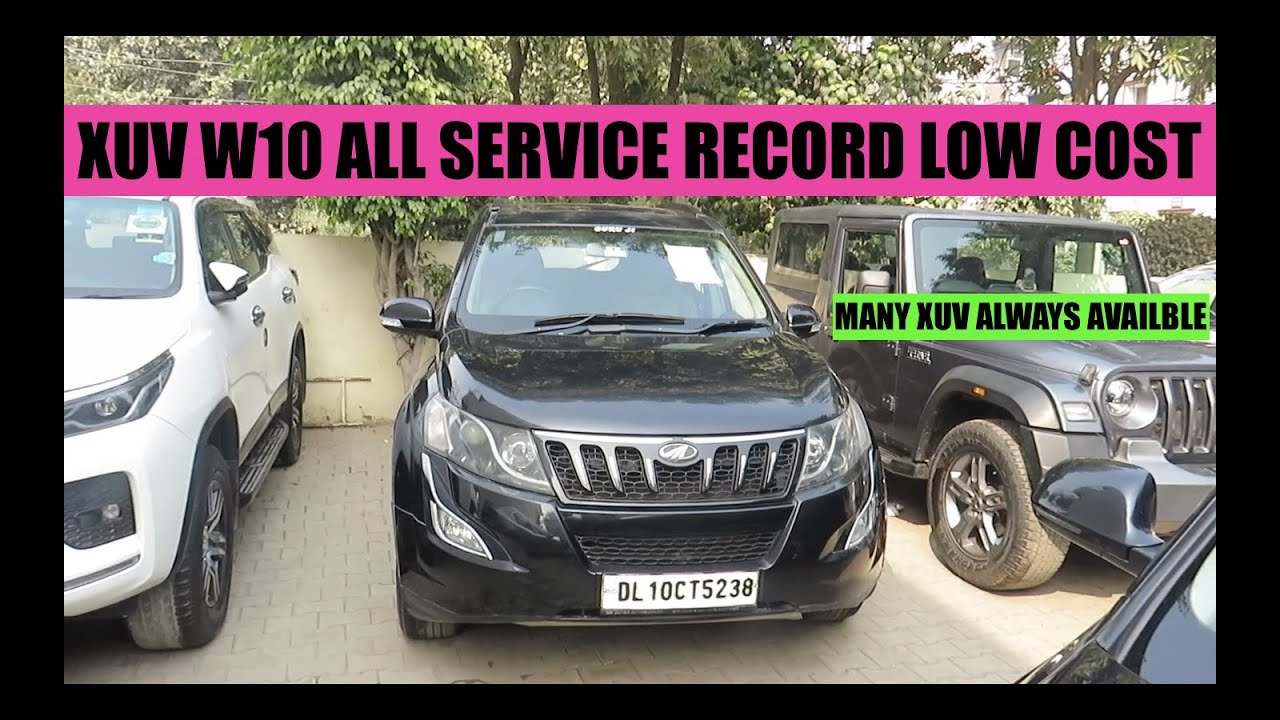 MAHINDRA XUV 500 W10 2016 FULL SERVICE RECORDS XUV SALE, XUV TOP MODEL ...