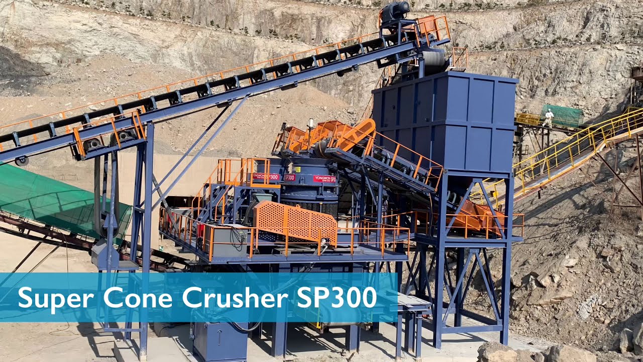 Super Performance Cone Crusher Supercone SP300 (Coarse type, 1050rpm ...