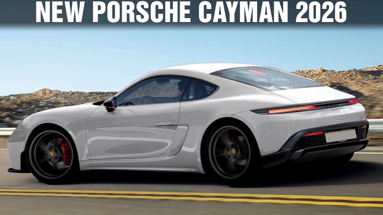 2026-2027 New Generation Porsche Cayman - First Look! - YouTube
