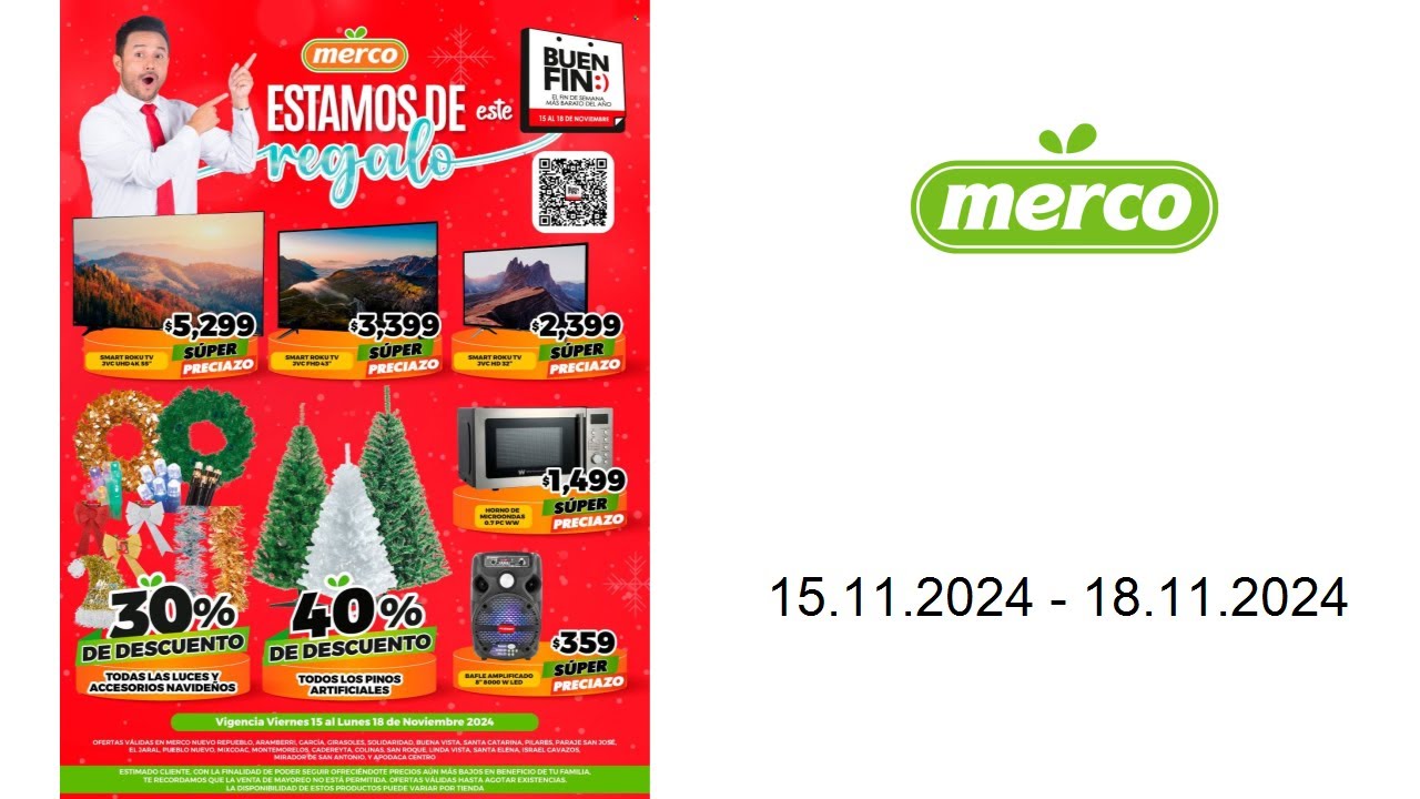 Ofertas Merco (MX) del 15 al 21 de noviembre del 2024 - YouTube