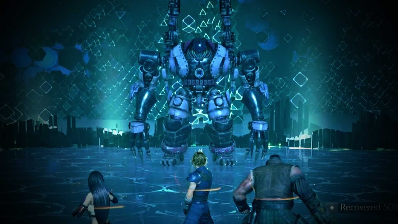 Final Fantasy VII Remake - Shinra Combat Simulator: Three-Person Team ...