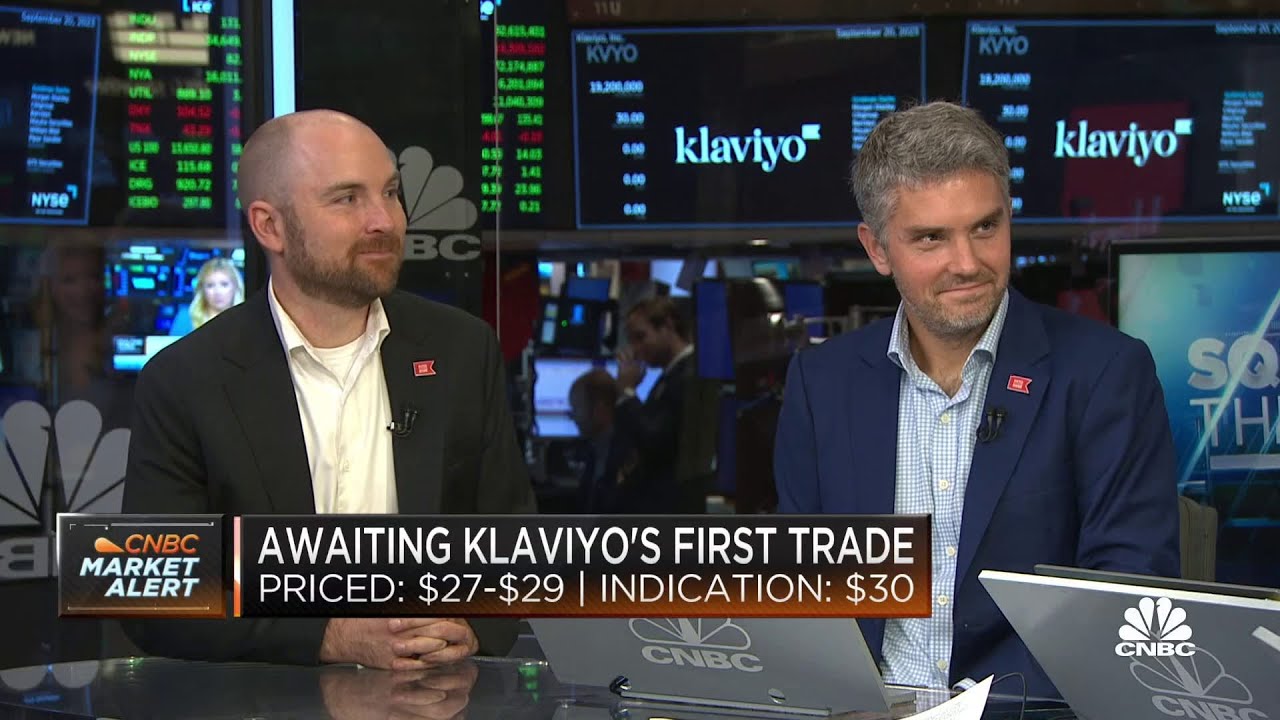 Klaviyo co-founders on IPO, company operations - YouTube