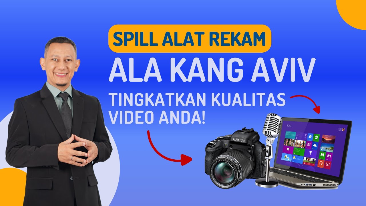 INI ALAT REKAM KURSUS ONLINE ALA KANG AVIV 👌JADIKAN KEAHLIANMU SUMBER ...