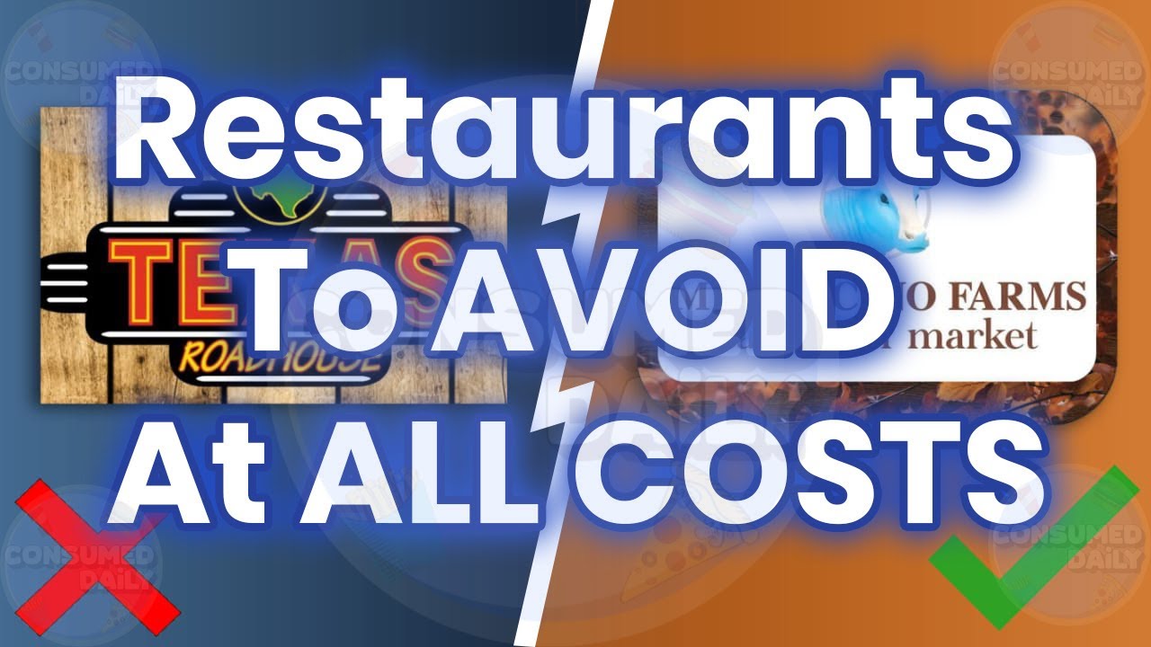 8 Restaurants To AVOID At All COSTS! (And Few That Are Safe!) - YouTube