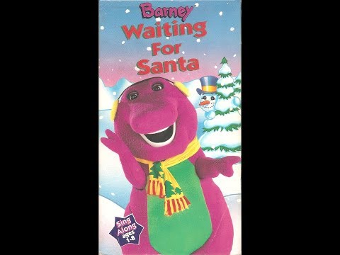 Barney's Waiting For Santa (1995 VHS Rip) (THE REAL DEAL!!!!)