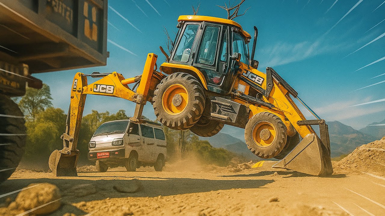 when JCB operator is FREE - YouTube
