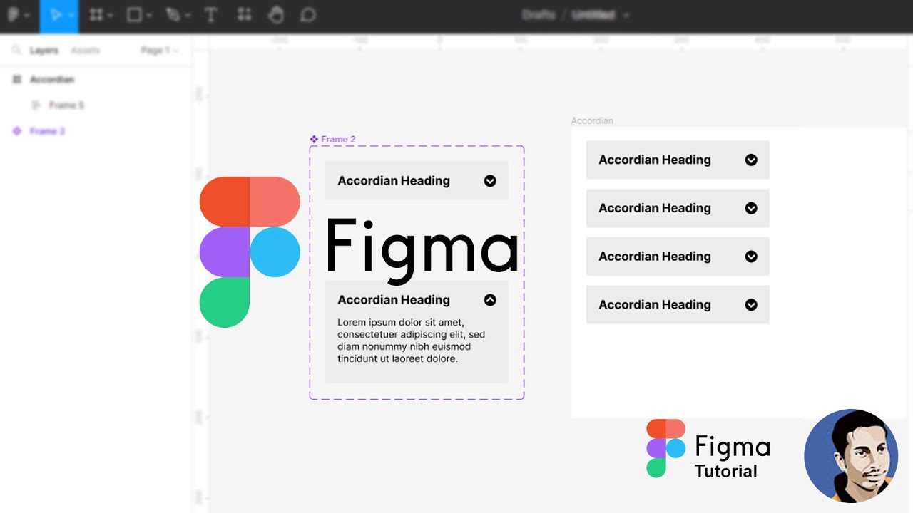 Accordion in figma - YouTube