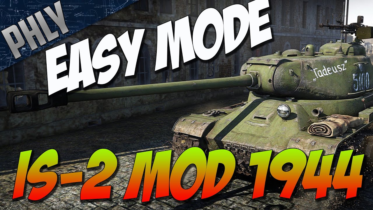 War Thunder Tanks GAMEPLAY - IS-2 MOD 1944 & YER 2 Combined Arms - YouTube
