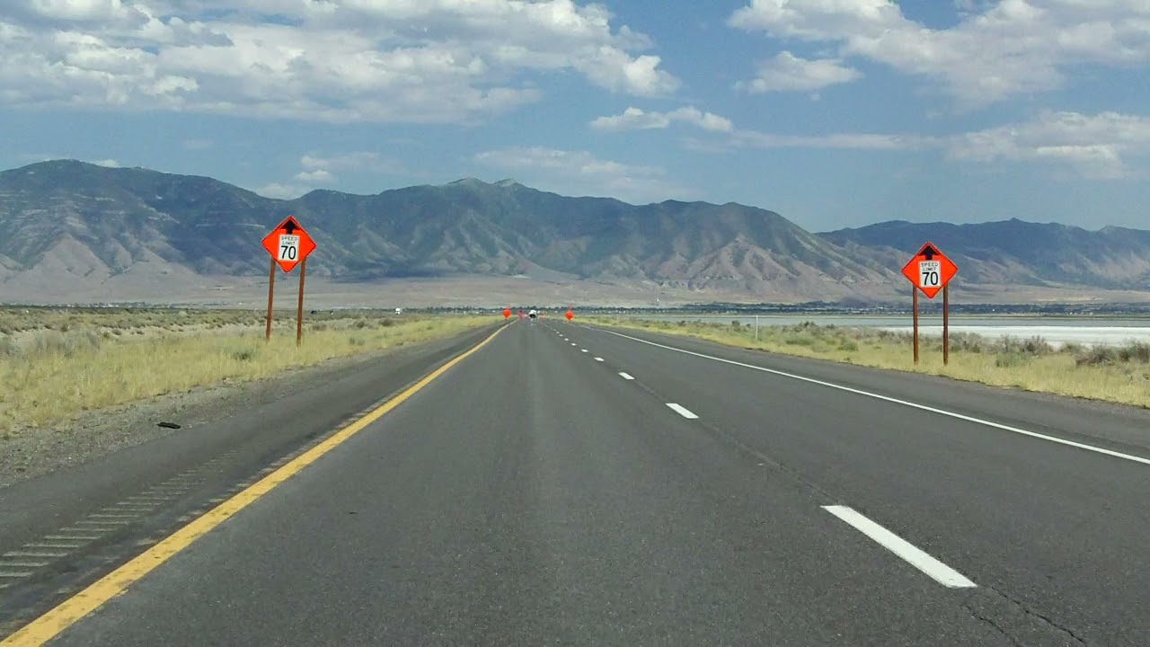 Interstate 80 - Utah (Exits 84 to 88) eastbound - YouTube
