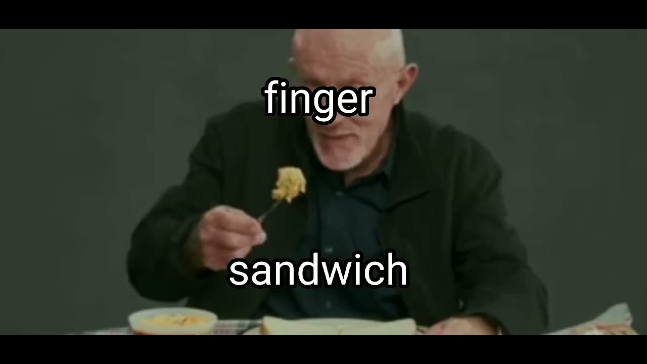 Finger from "better call finger" makes a Finger Sandwich - YouTube