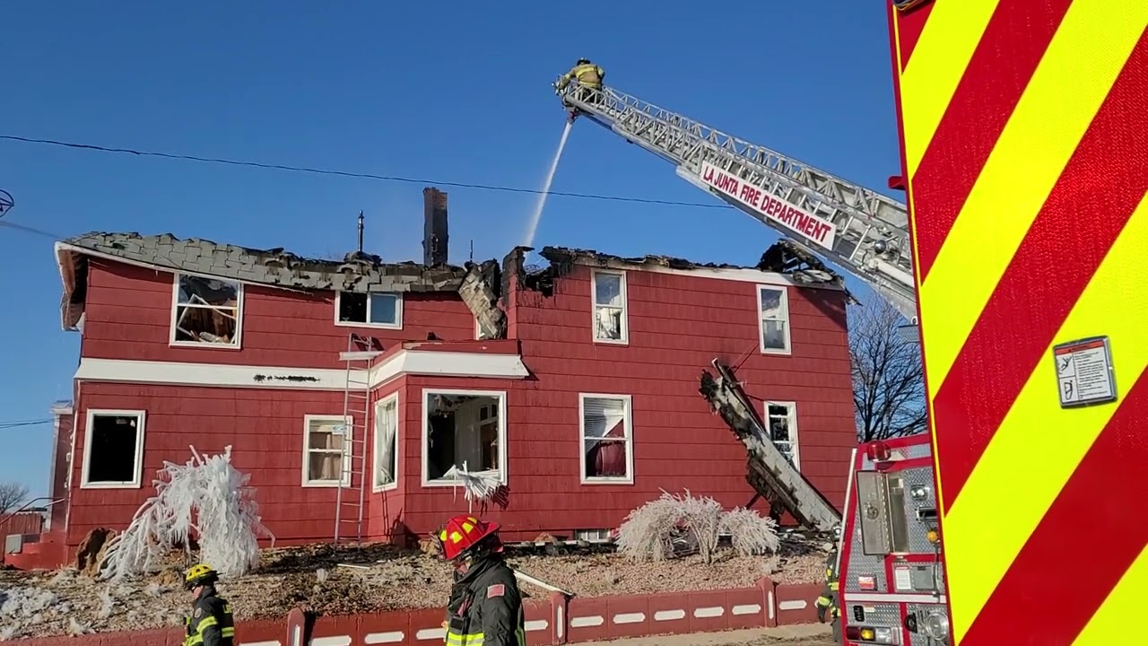 130 Year Old Historic House Fire at 222 Steen Ave. Interview with LJFD ...