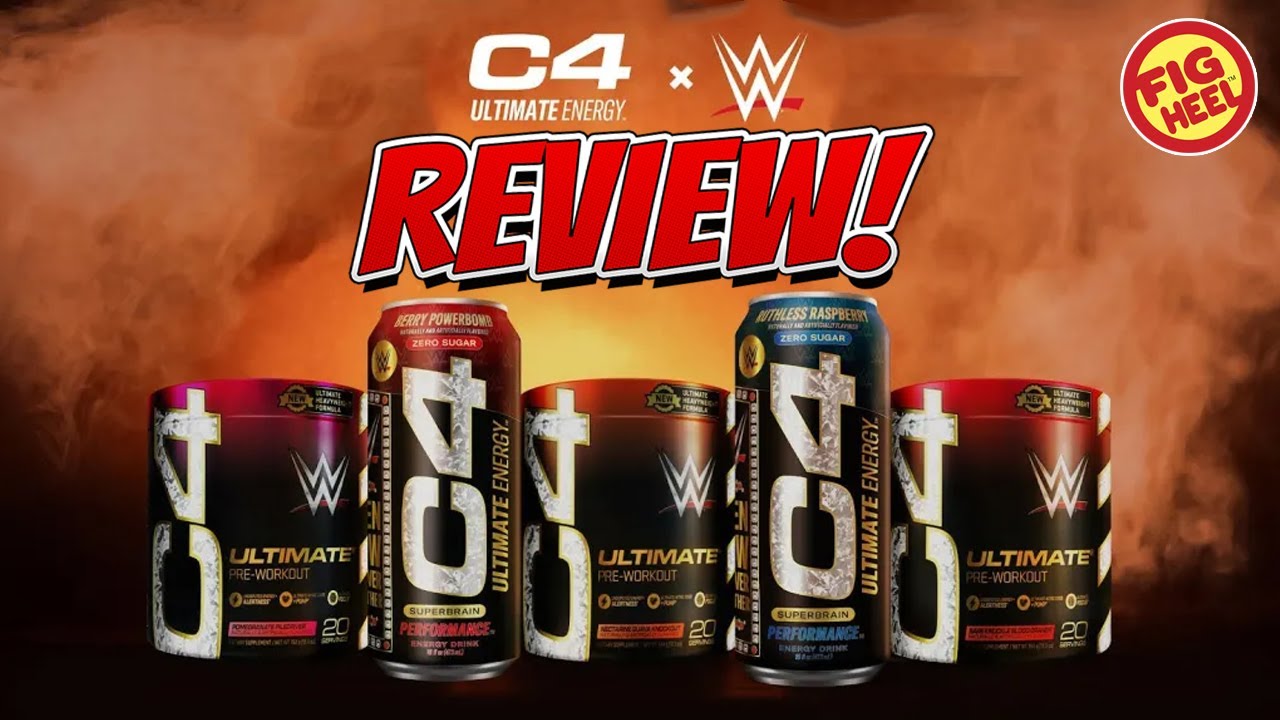 Cellucor C4 x WWE Superbrain Energy Drink Taste Test Review! - YouTube