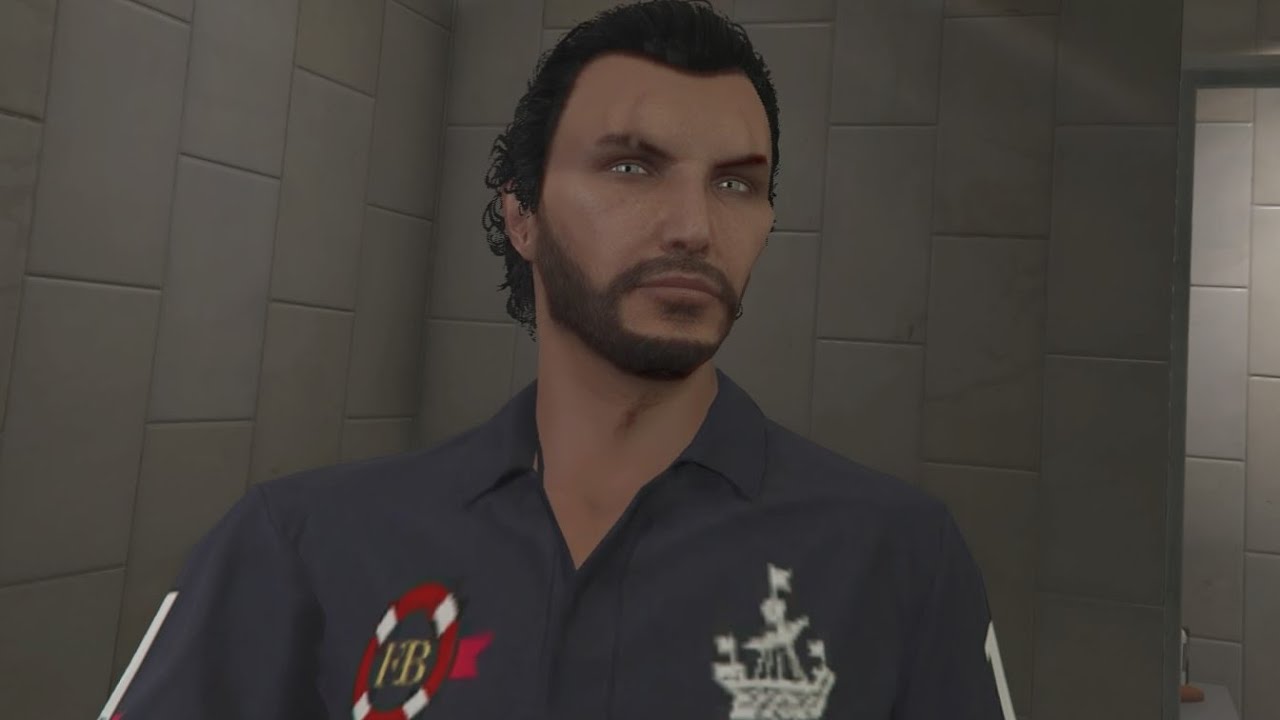 Gta male character masculine manly look appearance - YouTube